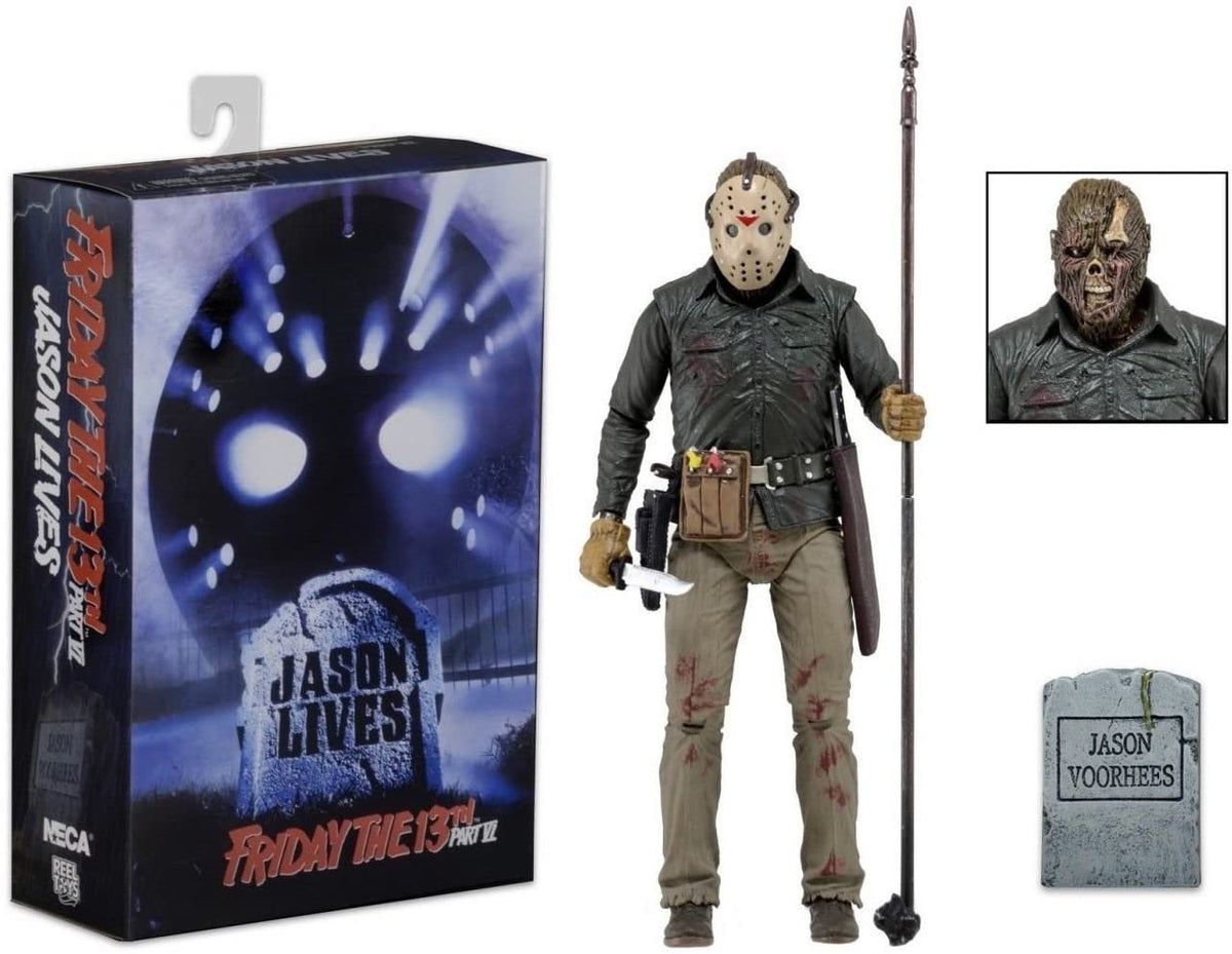 Compra la Figura Jason Lives Friday the 13th VI NECA 7 Pulgadas | Coleccionable de Horror ...